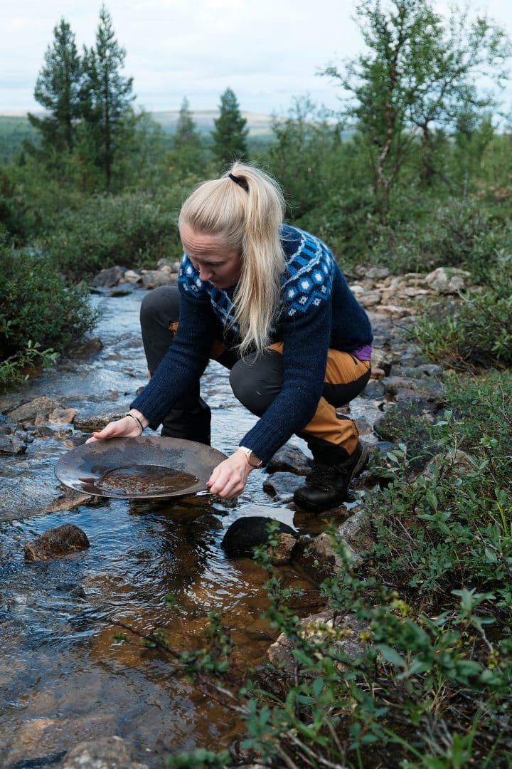 Traditional Gold Prospecting Hike in Lapland | Pihka Outdoors